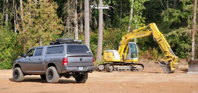 2009 Dodge Ram 1500 Wheel Offset Aggressive > 1" Outside Fender ...