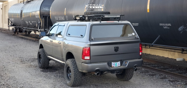 2009 Dodge Ram 1500 Wheel Offset Aggressive > 1" Outside Fender ...