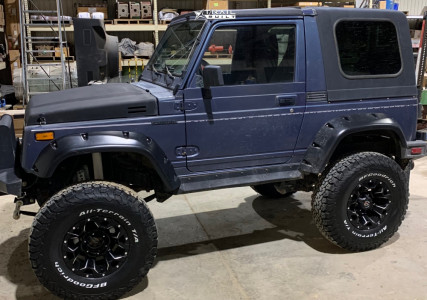 1987 Suzuki Samurai Wheel Offset Aggressive > 1" Outside Fender ...