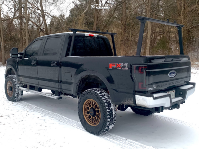 2017 Ford F-250 Super Duty Wheel Offset Slightly Aggressive Suspension ...