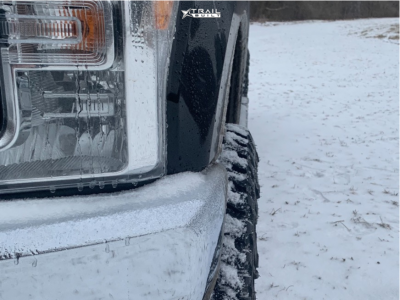 2017 Ford F-250 Super Duty Wheel Offset Slightly Aggressive Suspension ...