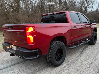 2019 Chevrolet Silverado 1500 Wheel Offset Aggressive > 1" Outside ...