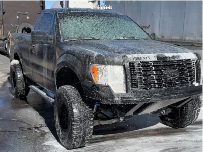 2014 Ford F-150 Wheel Offset Super Aggressive 3"-5" Leveling Kit | 2134976 | TrailBuilt Off-Road