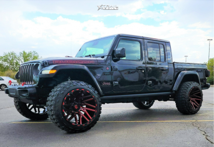 2021 Jeep Gladiator Wheel Offset Super Aggressive 3"-5" Suspension Lift ...