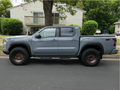 2022 Nissan Frontier Wheel Offset Aggressive > 1" Outside Fender ...