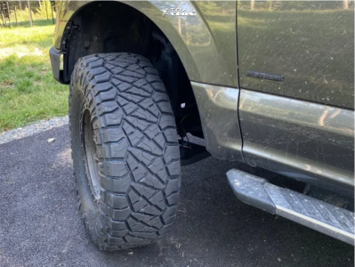 2016 Ford F-150 Wheel Offset Aggressive > 1" Outside Fender Suspension ...