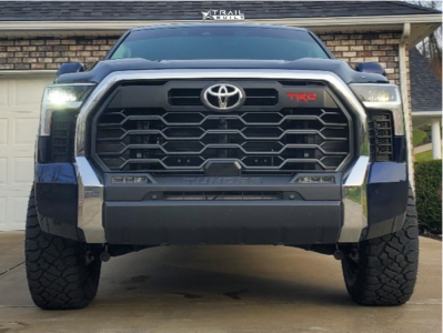 2022 Toyota Tundra Wheel Offset Aggressive > 1" Outside Fender Leveling ...