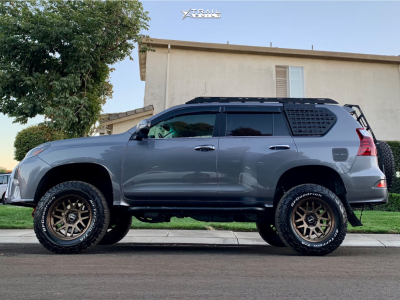 2018 Lexus GX460 Wheel Offset Aggressive > 1" Outside Fender Suspension ...