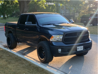 2017 Ram 1500 Wheel Offset Super Aggressive 3"-5" Leveling Kit ...