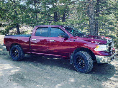 2017 Ram 1500 Wheel Offset Aggressive > 1" Outside Fender Leveling Kit ...
