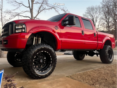 2001 Ford F-250 Super Duty Wheel Offset Aggressive > 1" Outside Fender ...