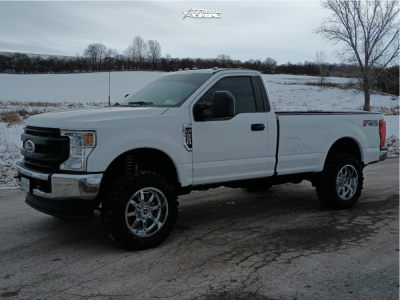 2022 Ford F-250 Super Duty Wheel Offset Aggressive > 1" Outside Fender ...