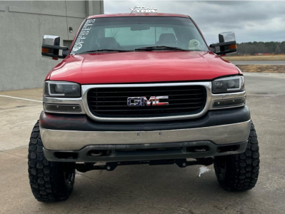 2000 GMC Sierra 2500 Wheel Offset Aggressive > 1" Outside Fender ...