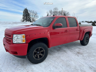 2013 Chevrolet Silverado 1500 Wheel Offset Aggressive > 1" Outside ...