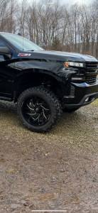 2020 Chevrolet Silverado 1500 Wheel Offset Super Aggressive 3"-5 ...
