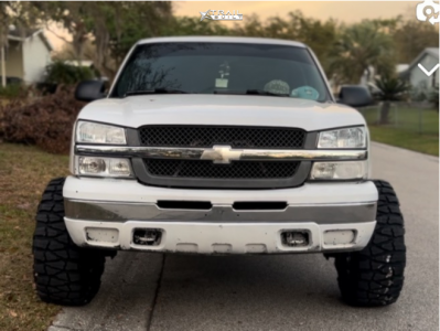 2005 Chevrolet Silverado 1500 Wheel Offset Hella Stance >5" Suspension ...