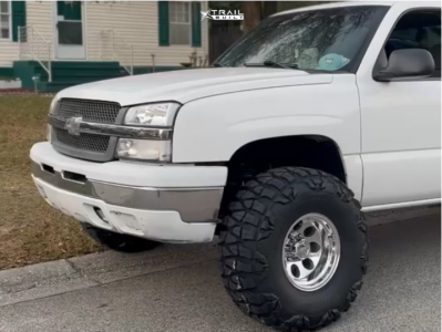 2005 Chevrolet Silverado 1500 Wheel Offset Hella Stance >5" Suspension ...