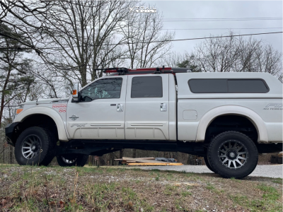 2015 Ford F-250 Super Duty Wheel Offset Aggressive > 1" Outside Fender ...
