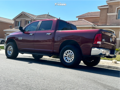 2017 Ram 1500 Wheel Offset Aggressive > 1" Outside Fender Leveling Kit ...
