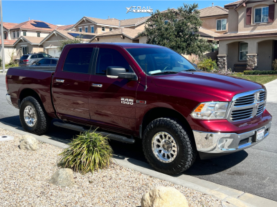 2017 Ram 1500 Wheel Offset Aggressive > 1" Outside Fender Leveling Kit ...