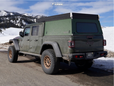 2022 Jeep Gladiator Wheel Offset Nearly Flush Suspension Lift 3.5 ...