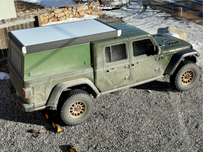 2022 Jeep Gladiator Wheel Offset Nearly Flush Suspension Lift 3.5 ...