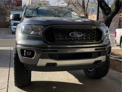 2020 Ford Ranger Wheel Offset Aggressive > 1" Outside Fender Suspension ...