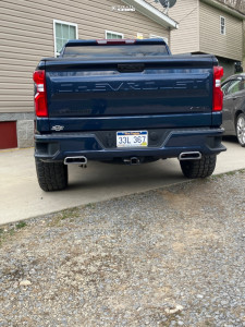 2022 Chevrolet Silverado 1500 Wheel Offset Aggressive > 1" Outside ...