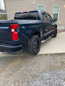 2022 Chevrolet Silverado 1500 Wheel Offset Aggressive > 1" Outside ...