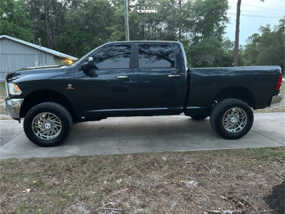 2017 Ram 2500 Wheel Offset Aggressive > 1" Outside Fender Leveling Kit ...