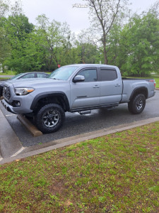2021 Toyota Tacoma Wheel Offset Slightly Aggressive Leveling Kit ...