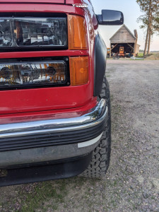 1994 GMC K1500 Suburban Wheel Offset Nearly Flush Stock | 2668585 ...