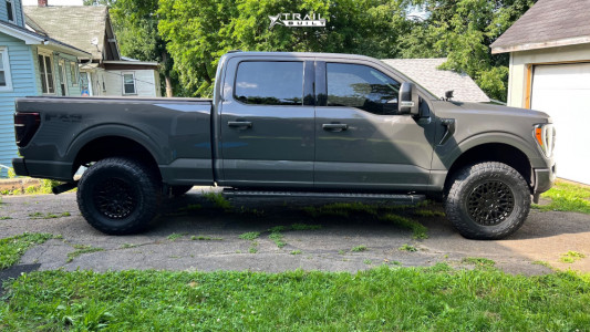 2021 Ford F-150 Wheel Offset Slightly Aggressive Leveling Kit | 2707043 ...