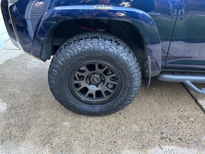2019 Toyota 4Runner Wheel Offset Nearly Flush Suspension Lift 2.5 ...