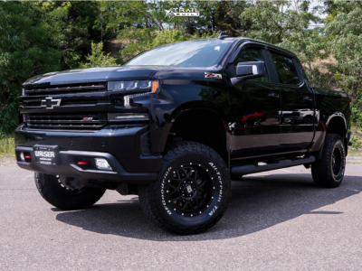 2020 Chevrolet Silverado 1500 Wheel Offset Aggressive > 1" Outside ...
