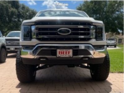 2021 Ford F-150 Wheel Offset Aggressive > 1" Outside Fender Suspension ...