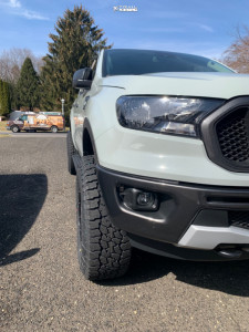 2021 Ford Ranger Wheel Offset Aggressive > 1" Outside Fender Leveling ...