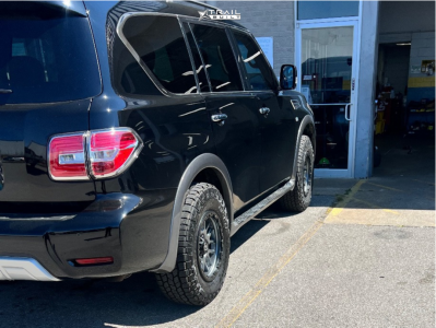 2017 Nissan Armada Wheel Offset Nearly Flush Leveling Kit | 2768015 ...