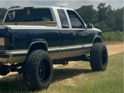 1996 Chevrolet K1500 Wheel Offset Super Aggressive 3"-5" Suspension ...
