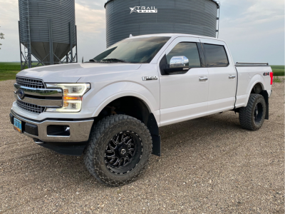 2020 Ford F-150 Wheel Offset Aggressive > 1" Outside Fender Suspension ...