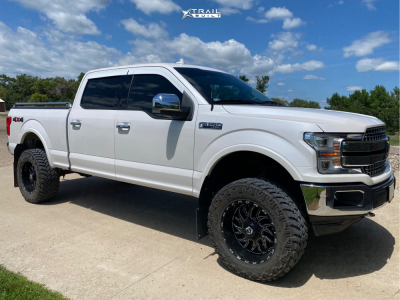 2020 Ford F-150 Wheel Offset Aggressive > 1" Outside Fender Suspension ...