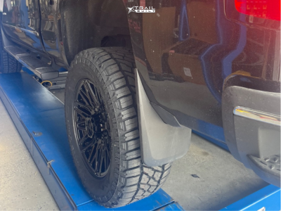 2019 Chevrolet Silverado 2500 HD Wheel Offset Aggressive > 1" Outside ...