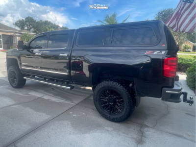 2019 Chevrolet Silverado 2500 HD Wheel Offset Aggressive > 1" Outside ...