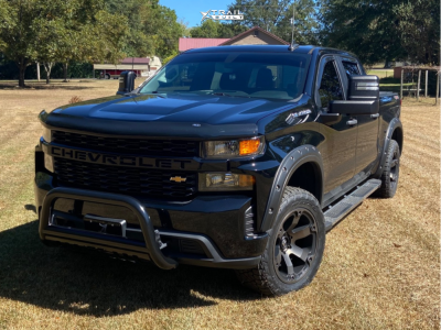 2019 Chevrolet Silverado 1500 Wheel Offset Aggressive > 1" Outside ...