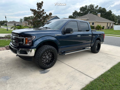 2018 Ford F-150 Wheel Offset Aggressive > 1" Outside Fender Leveling ...