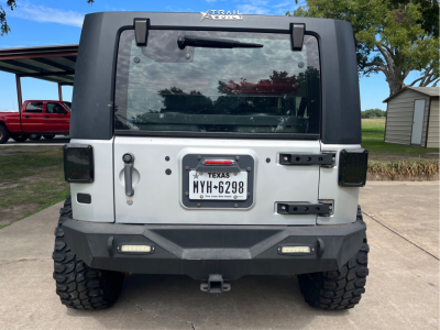 2009 Jeep Wrangler Wheel Offset Aggressive > 1" Outside Fender ...