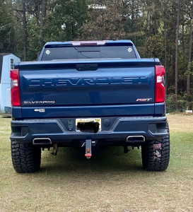 2019 Chevrolet Silverado 1500 Wheel Offset Aggressive > 1" Outside ...