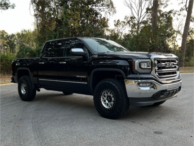2017 GMC Sierra 1500 Wheel Offset Aggressive > 1" Outside Fender ...