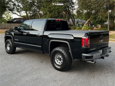 2017 GMC Sierra 1500 Wheel Offset Aggressive > 1" Outside Fender ...