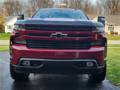 2020 Chevrolet Silverado 1500 Wheel Offset Aggressive > 1" Outside ...